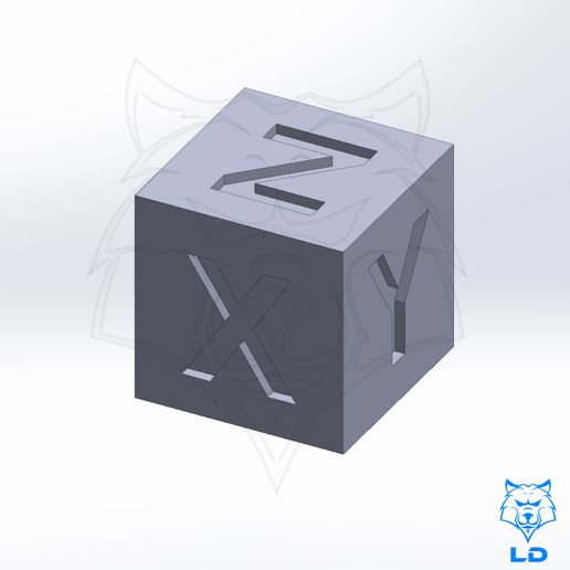 Download Free Stl File Ld 20mm Calibration Cube • 3d Print Object ・ Cults